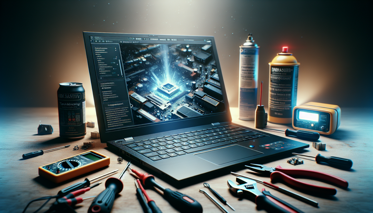 Miga ekran w laptopie - jak naprawić problem? • Source IT